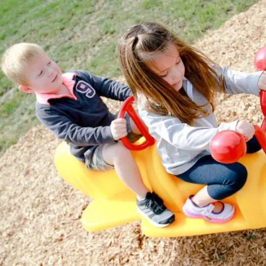 Pediatric Bumbling Betsy Fun Bounce - Two Seater Spring Bounce for ...
