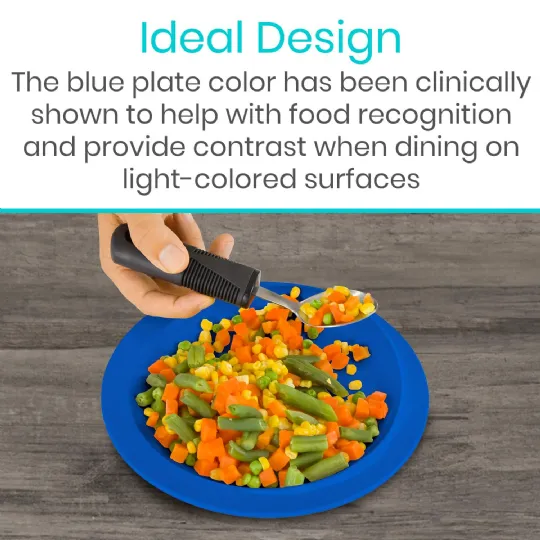 Spill-Proof Scoop Plate Set - Qty. 2 - FREE Shipping