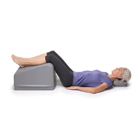 Leg Elevation Pillow - Foam Wedge with Vinyl Cover and Carry Strap ...