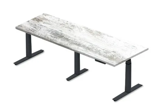 Height-Adjustable Conference Table with Hand Controls - Multiple Top ...