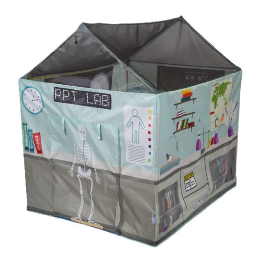 Sensory Tent with Science Center Theme for Imaginative Play