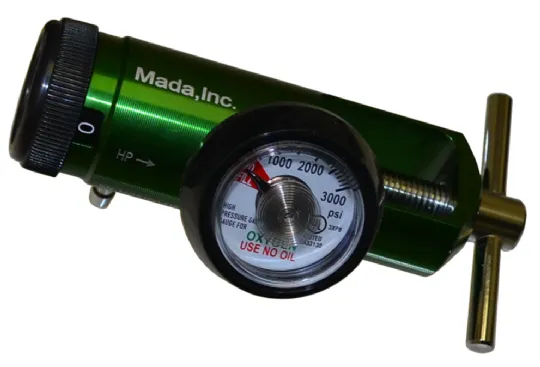 E Size Oxygen Cylinder Kits on Cart by Mada Medical
