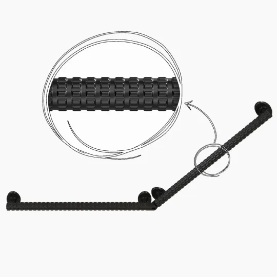 Wall Mounted Hinged Grab Bar - SafetyGrip from Hartmobility