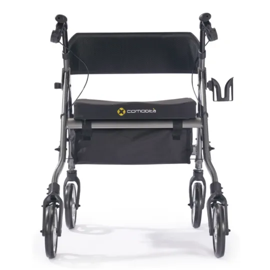 Bariatric Rollator with Extra Wide Seat and Ergonomic Backrest - 20 ...