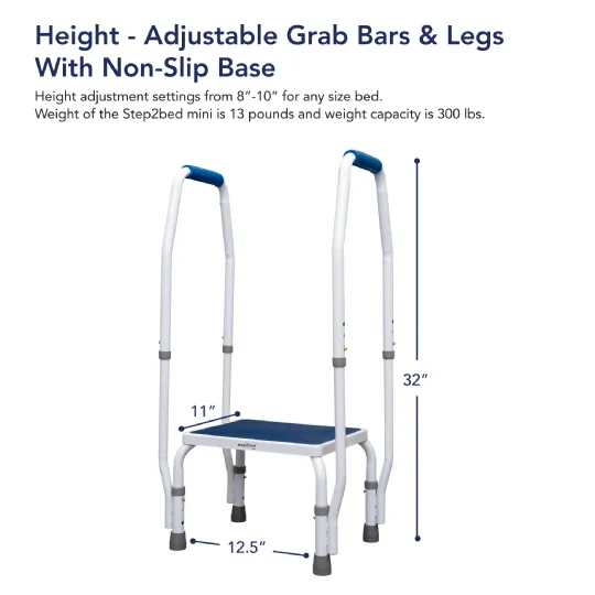 Bed Safety Step with Handrail - Step 2 Bed Mini