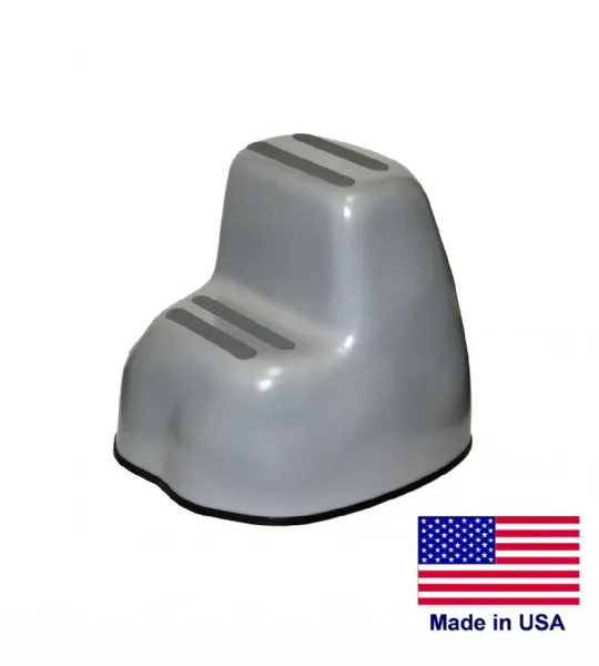 Pedia Pals ZooPals Step Stone Gray Pediatric Step Stool