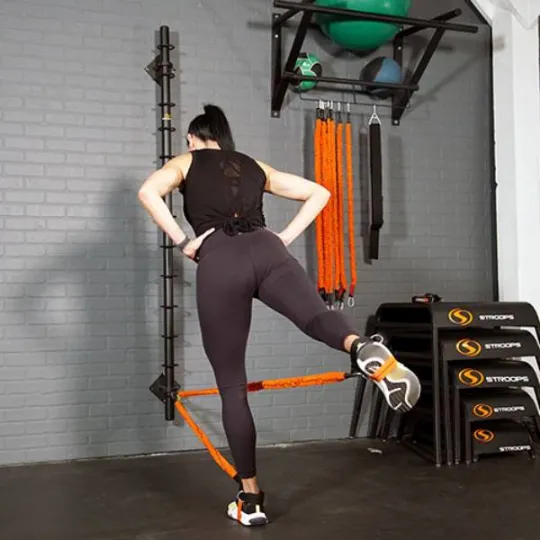 Resistance Band Door Anchor and Wall Anchor with Multiple Loops | Stroops Spine and Spine Strap