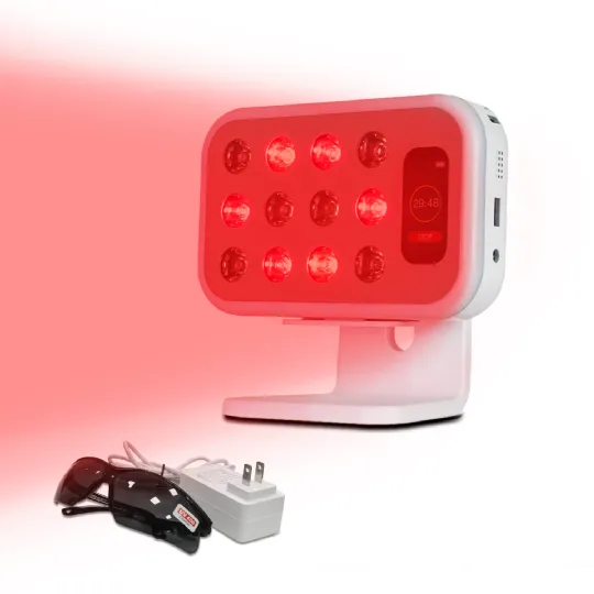 Portable Red Light Therapy Device with Voice Control and Bluetooth - BM ...