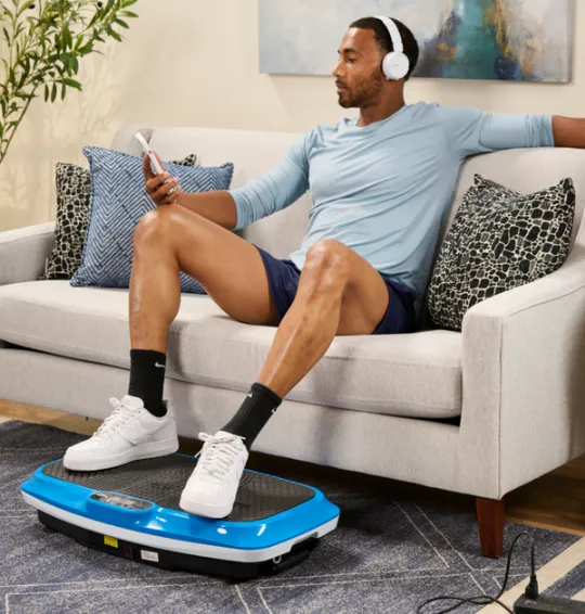 Lifepro Vibration Plate for Home Fitness and Recovery with Resistance Bands