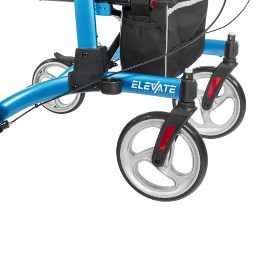 Drive Medical Elevate Upright Walker with Seat - Forearm Support ...