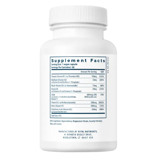 B-Complex for Cellular Energy and Nervous System Improvement