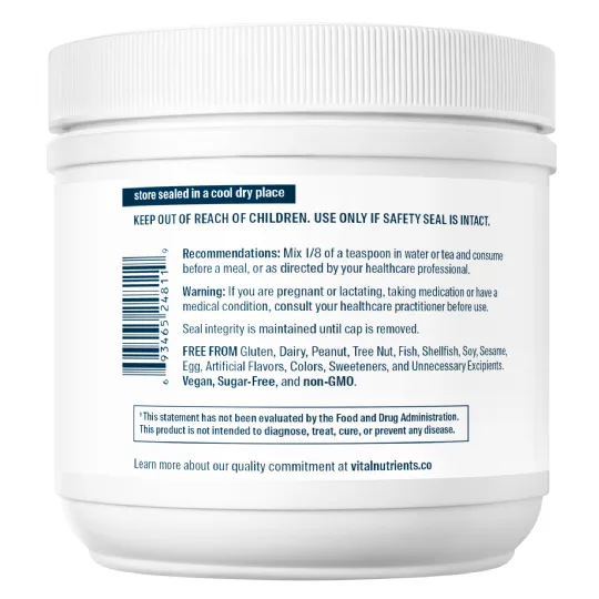 Vital Nutrients DGL Deglycyrrhized Licorice Root Powder