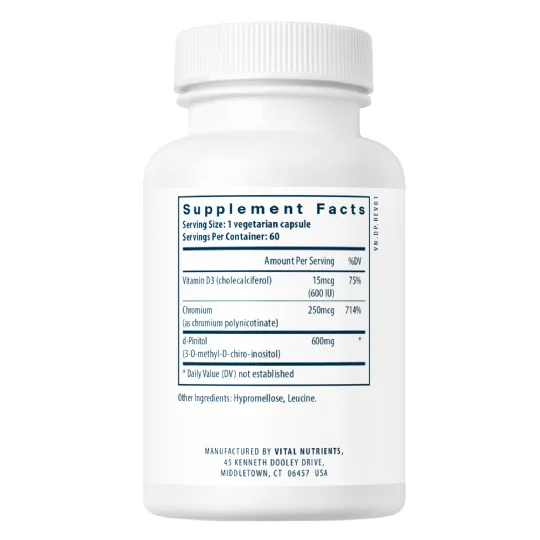 d-Pinitol 600mg for Ovarian Health and Insulin Sensitivity