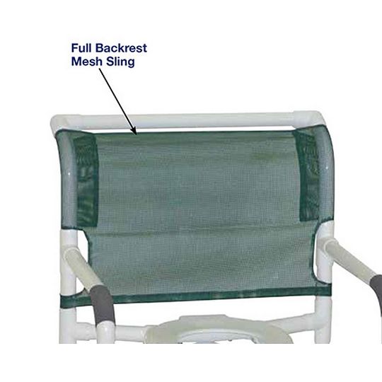 Mesh Accessories for MJM PVC-Framed Shower Chairs
