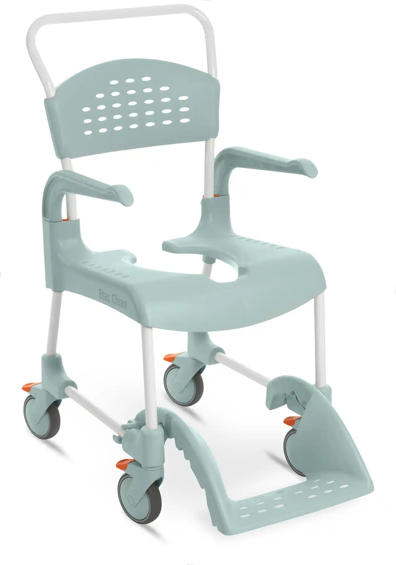 Etac Clean Self-Propelled Wheelchair Shower/Commode Combo Chair