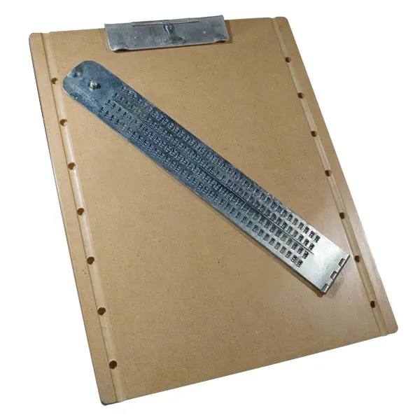 Braille Writing Slates, Label Makers and Braille Styluses