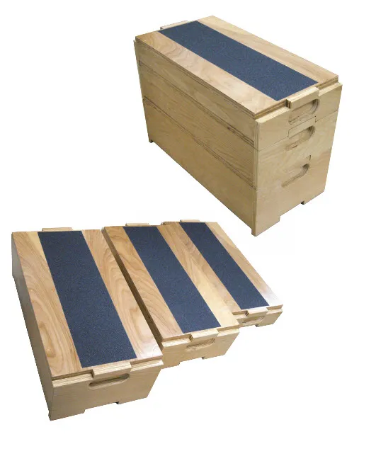 Nesting Stools | Physical Therapy Equipment | Wooden Step Stools | Step ...