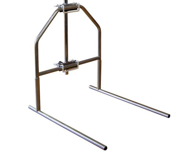 Offset Fixed Medline Hospital Bed Trapeze by Medline